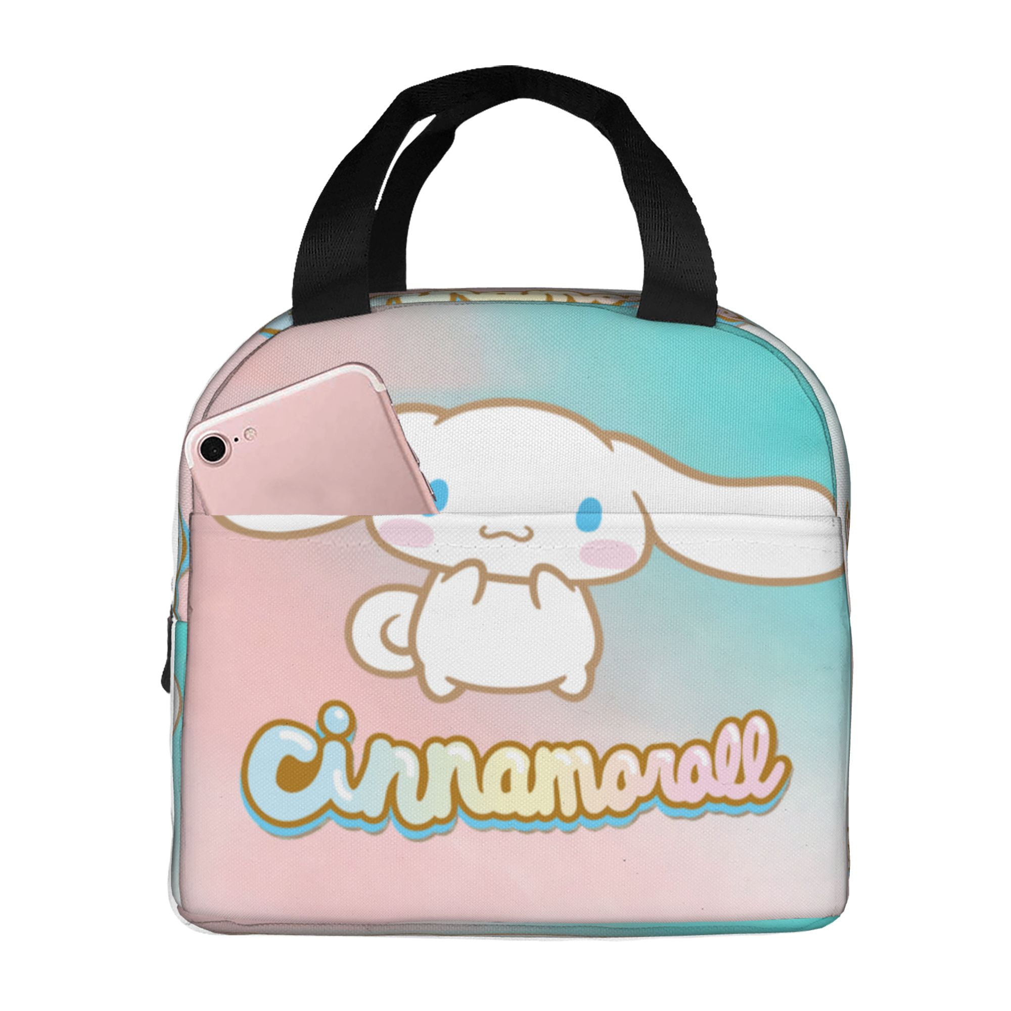 Sanrio Cinnamoroll Lunch Bag Tote Bag Insulated Lunch Box Picnic Beach ...