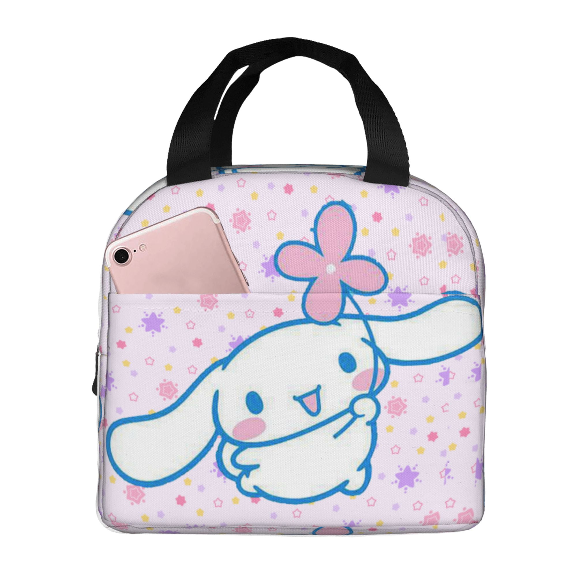 Sanrio Cinnamoroll Lunch Bag Tote Bag Insulated Lunch Box Picnic Beach ...