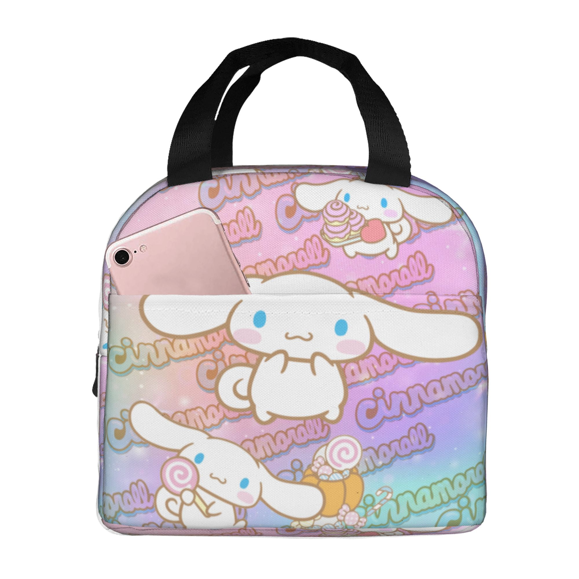 Sanrio Cinnamoroll Lunch Bag Tote Bag Insulated Lunch Box Picnic Beach ...