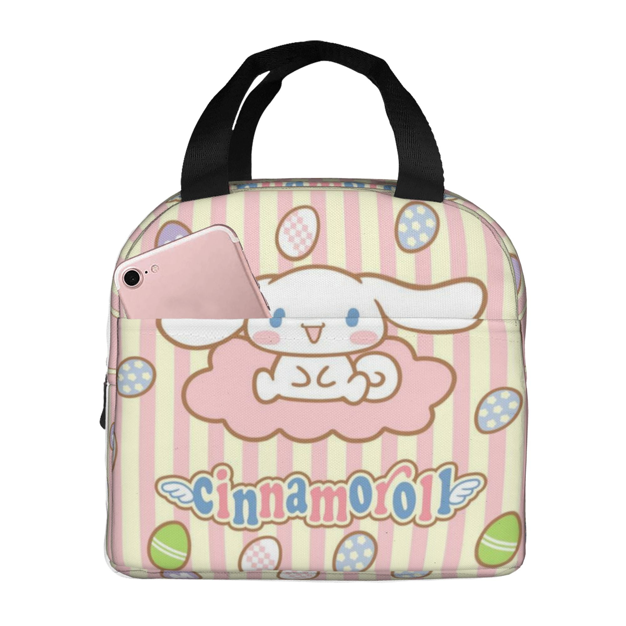 Sanrio Cinnamoroll Lunch Bag Tote Bag Insulated Lunch Box Picnic Beach ...