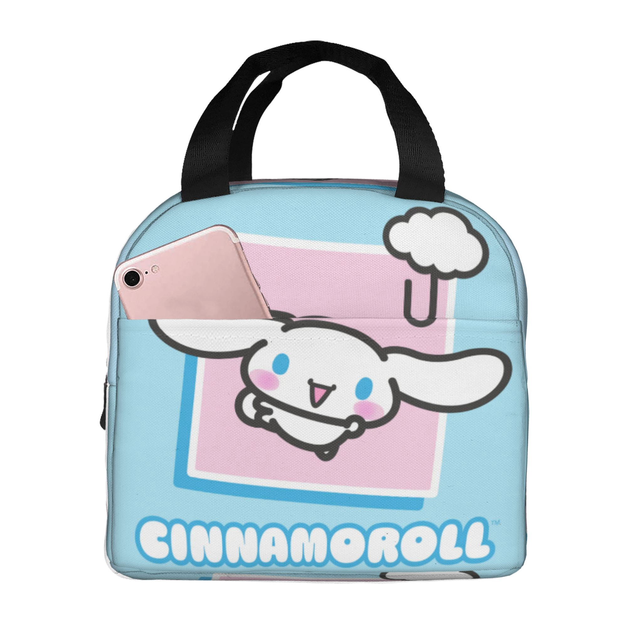 Sanrio Cinnamoroll Lunch Bag Tote Bag Insulated Lunch Box Picnic Beach ...