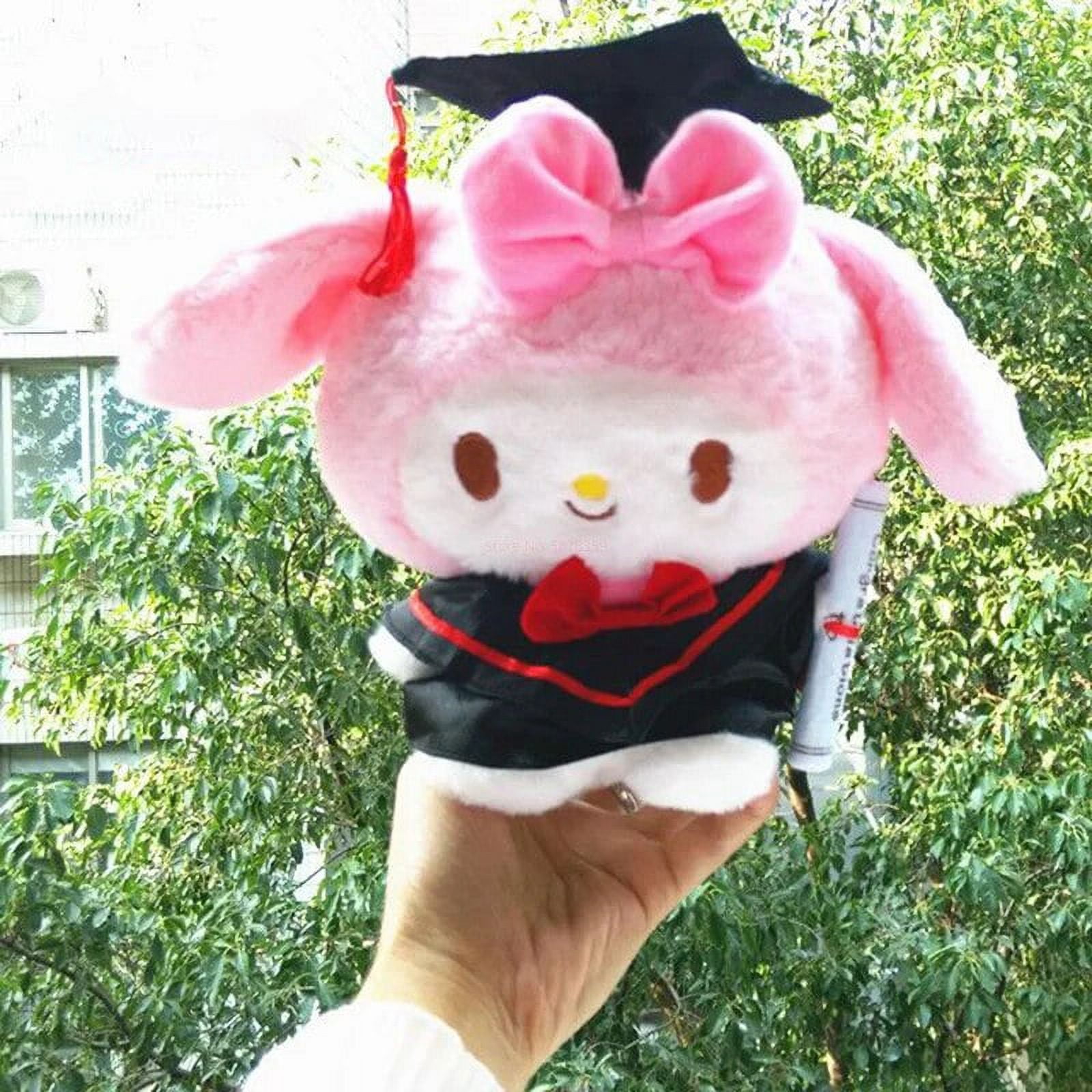 Sanrio Cinnamoroll My Melody Graduation Plush Toy Cute Kuromi Hello ...
