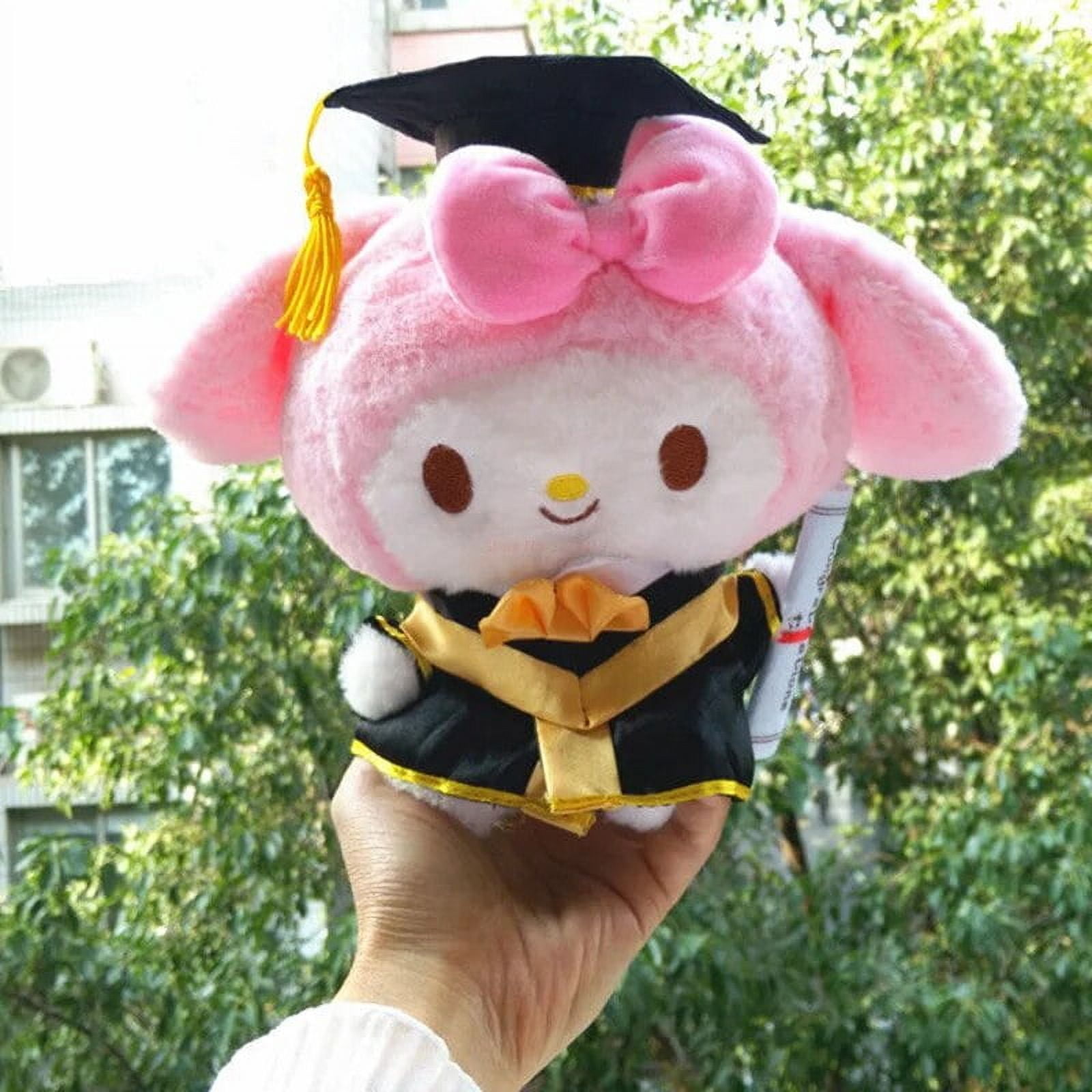 Sanrio Cinnamoroll & My Melody Graduation Cute Kawaii Stuffed Plush Toy ...