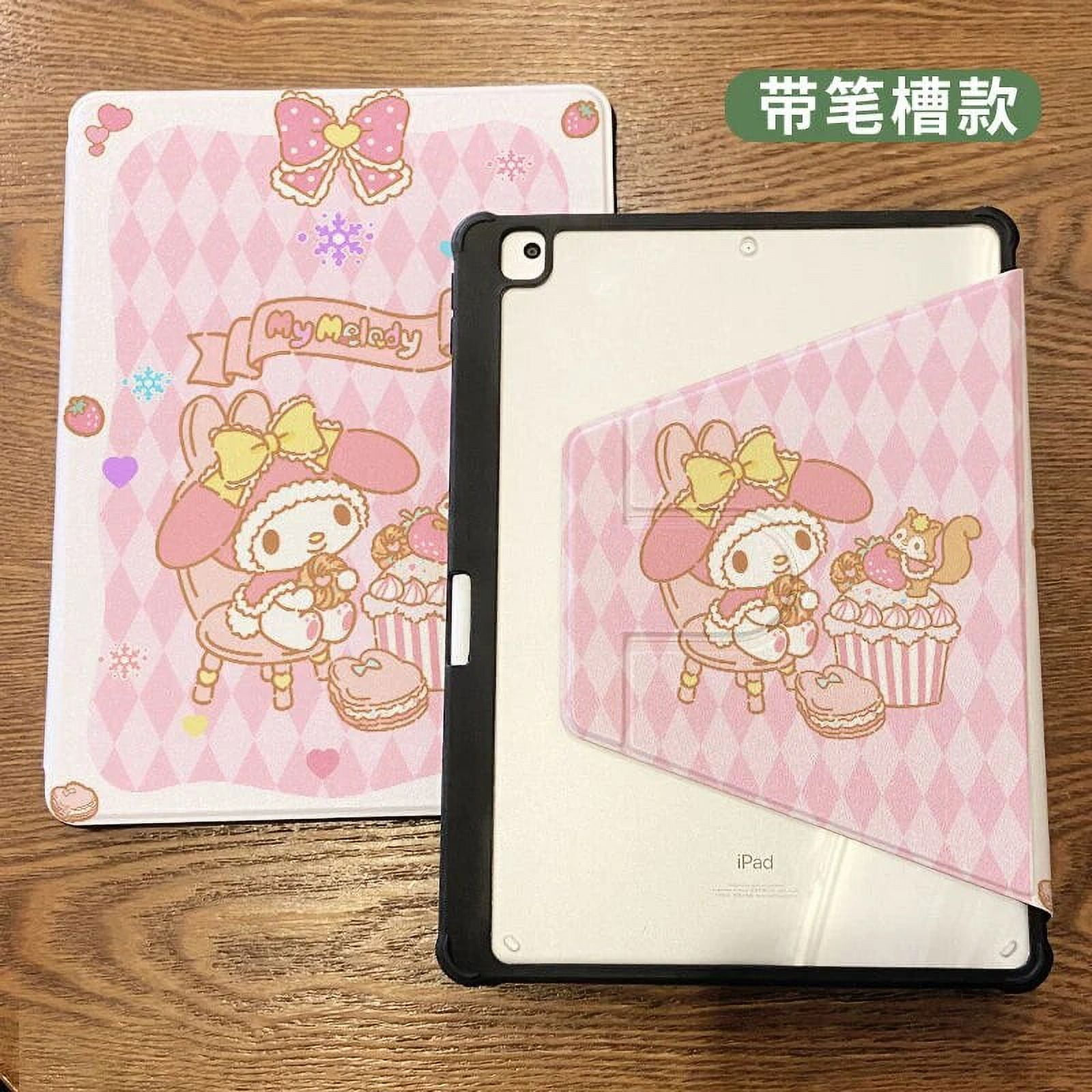 Sanrio Cinnamoroll My Melody IPad Protector Air5 Kuromi Cover With Pen ...