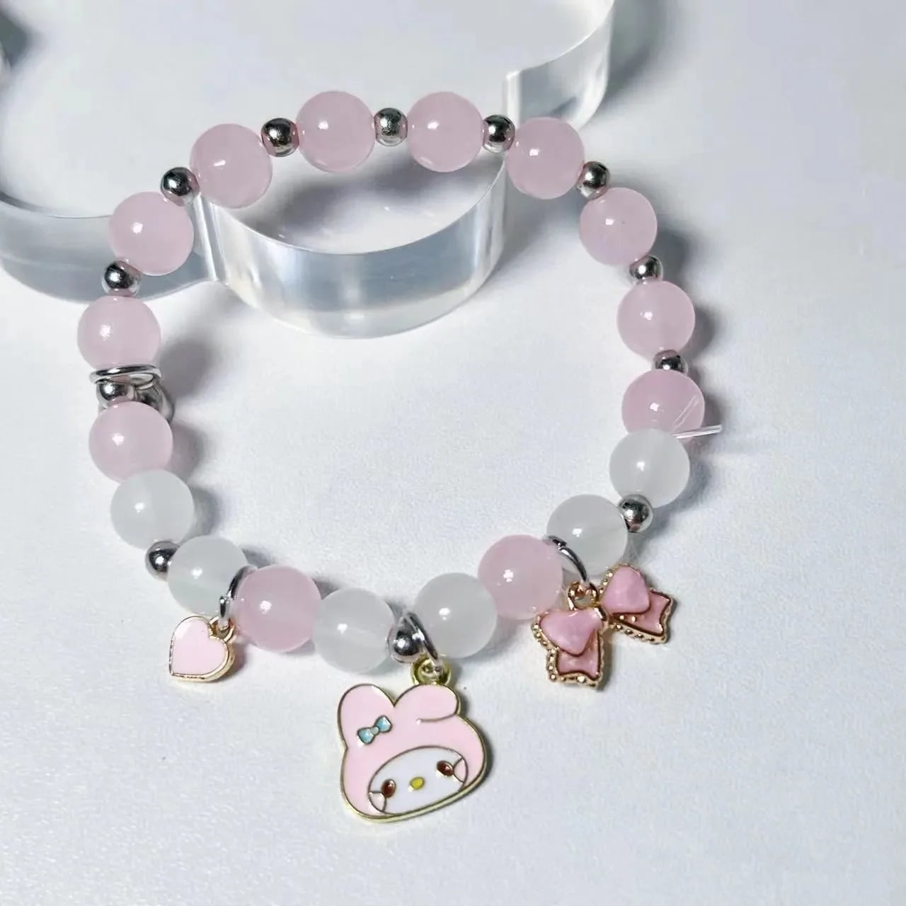 Sanrio Cinnamoroll My Melody Kuromi Magnetic Bracelet Sweet Cute Simple ...