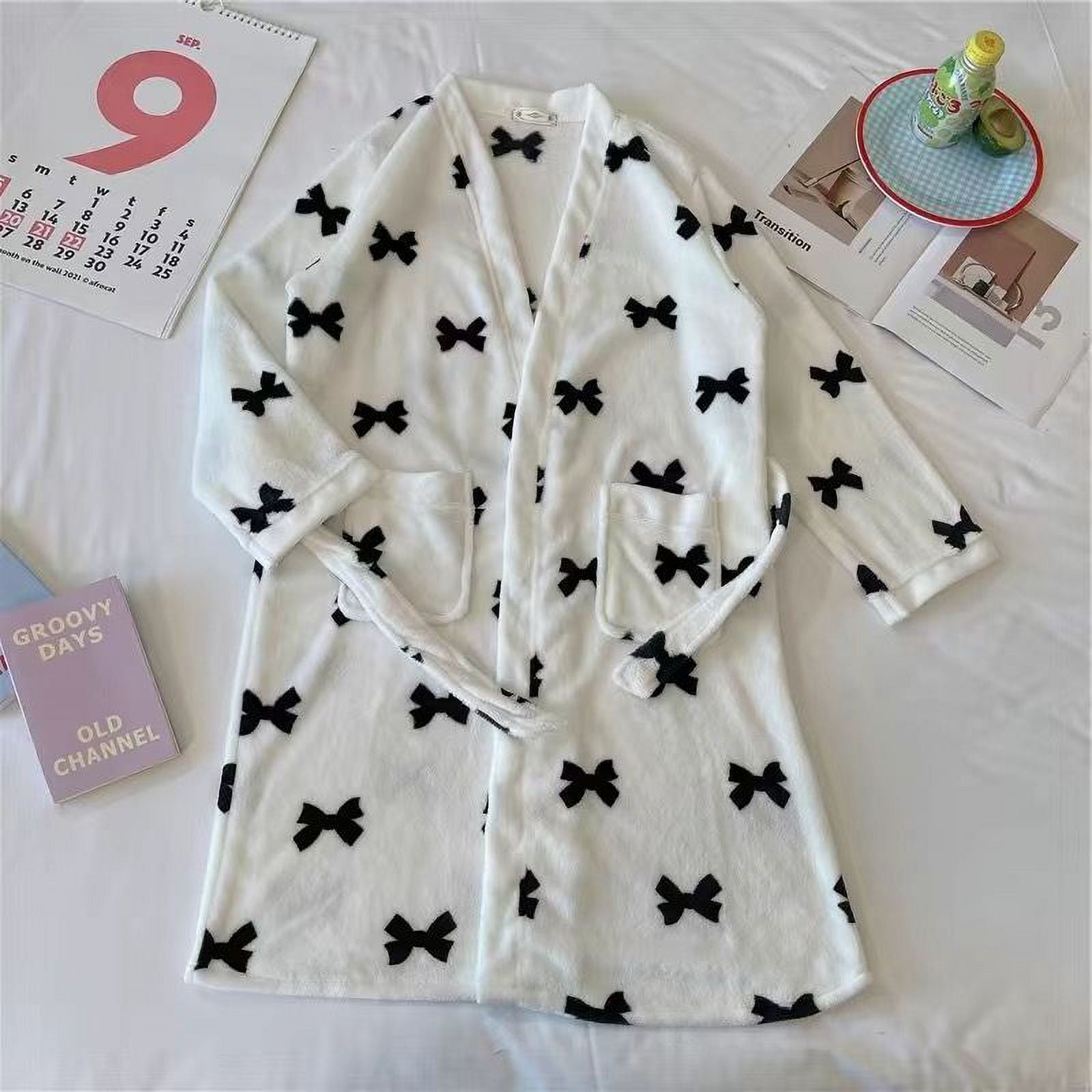 Sanrio Cinnamoroll My Melody Plush Cotton Nightdress With Robe Two ...