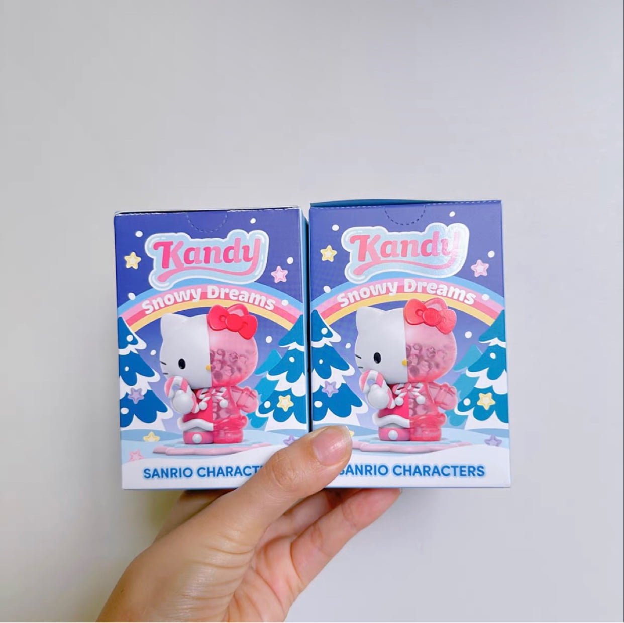 Sanrio Cinnamoroll Mymelody Kuromi Figure Dream Of Winter Snow Half ...
