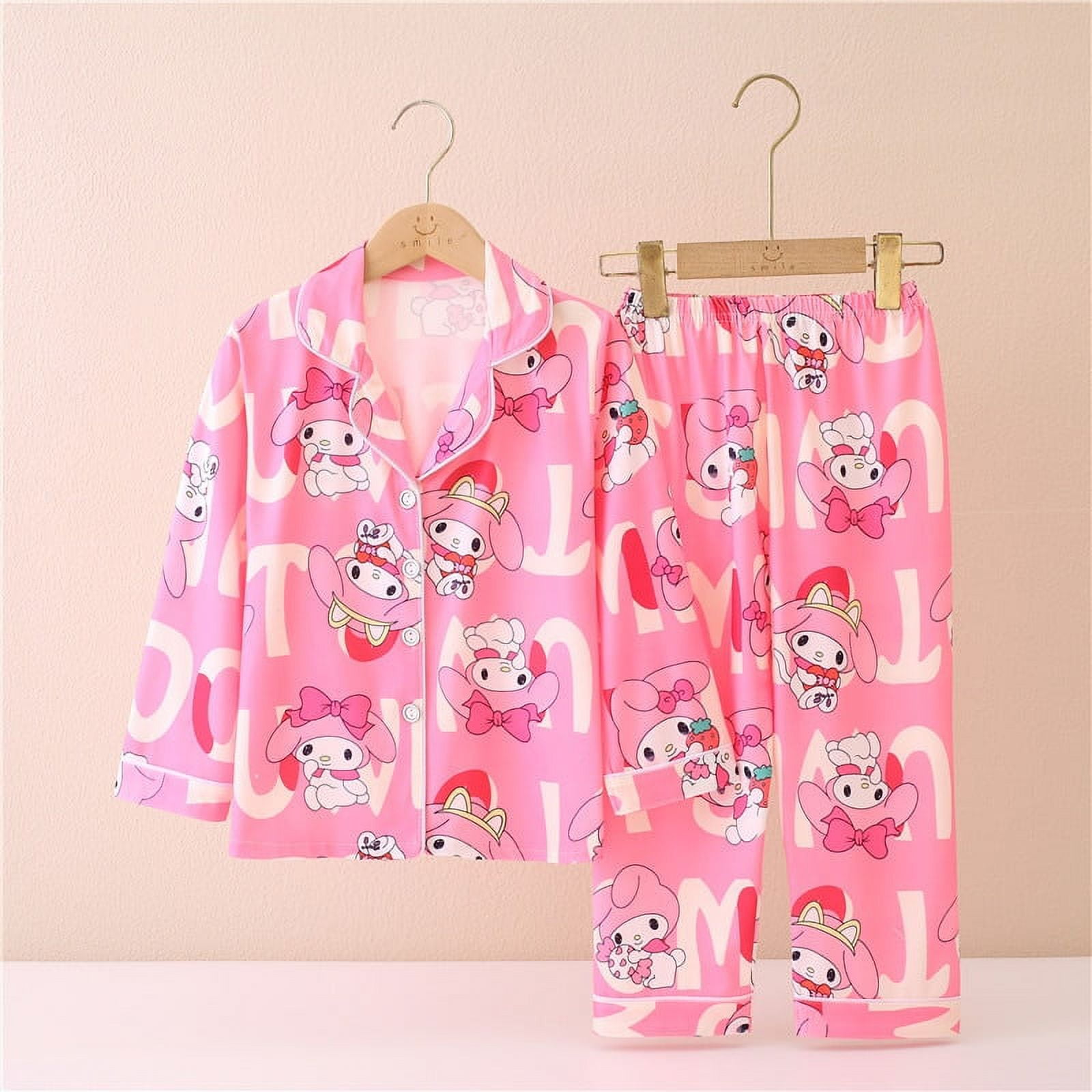 Sanrio Cinnamoroll Pajamas Kuromi My Melody Children Casual Spring Home ...