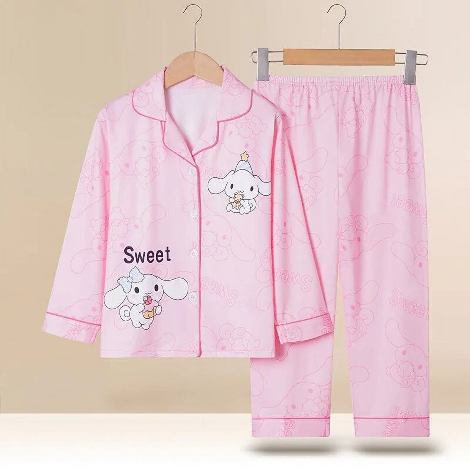 Sanrio Cinnamoroll Pajamas Kuromi My Melody Children Casual Spring Home ...