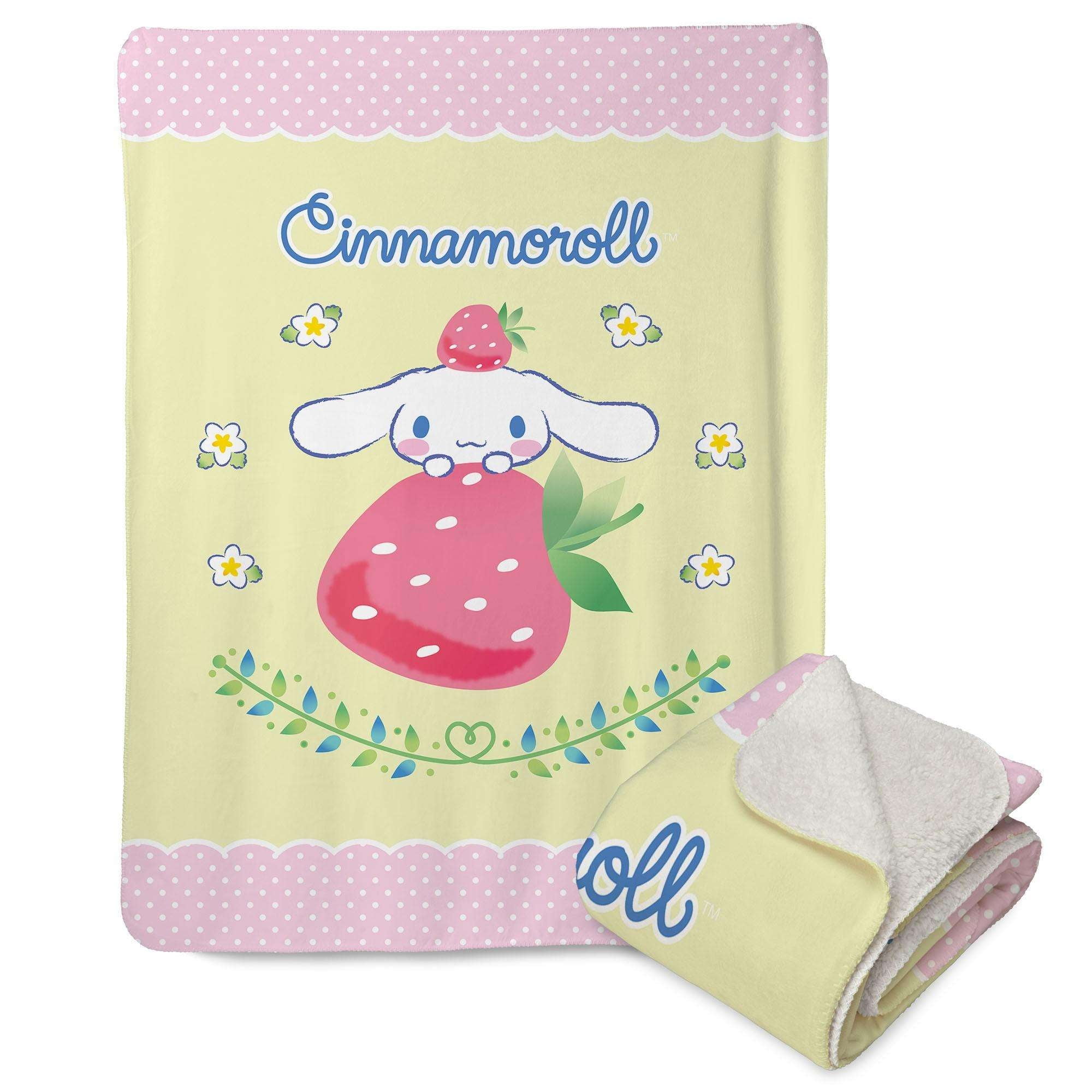 The Northwest Group 1SAN-65500-0002-OOF 60 x 80 in. Sanrio Cinnamoroll ...