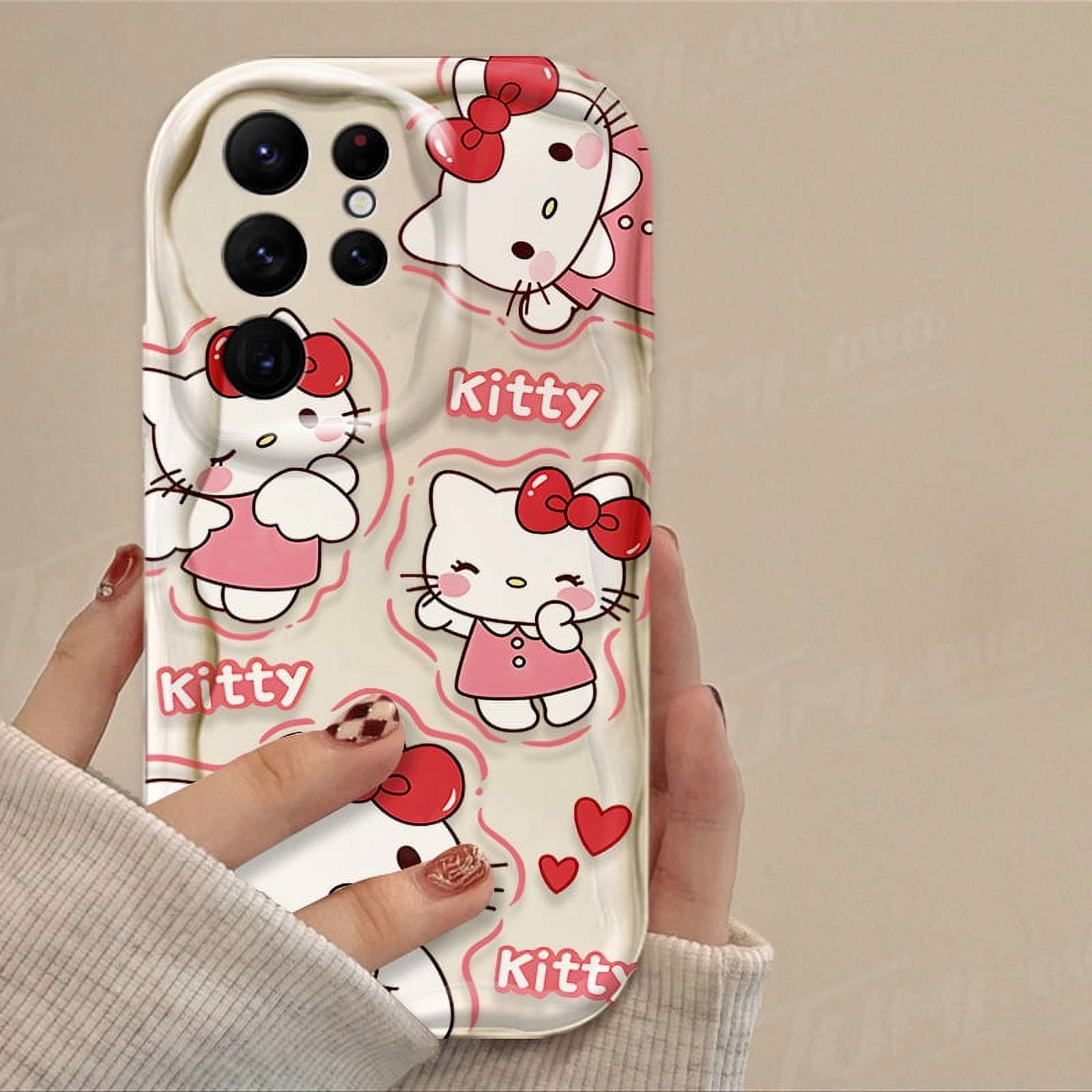 Sanrio Cinnamoroll Pom Purin 3D Wave Case For Samsung Galaxy S24 Ultra ...