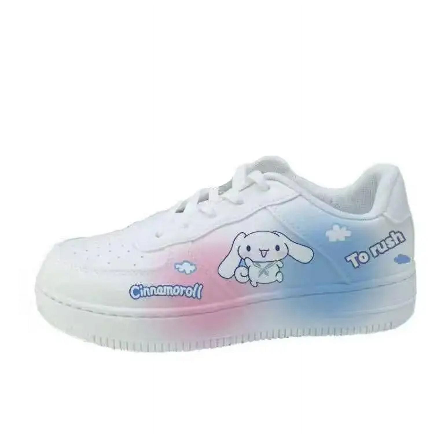 Sanrio Cinnamoroll Summer New White Shoes Co-branded Modified Niche ...