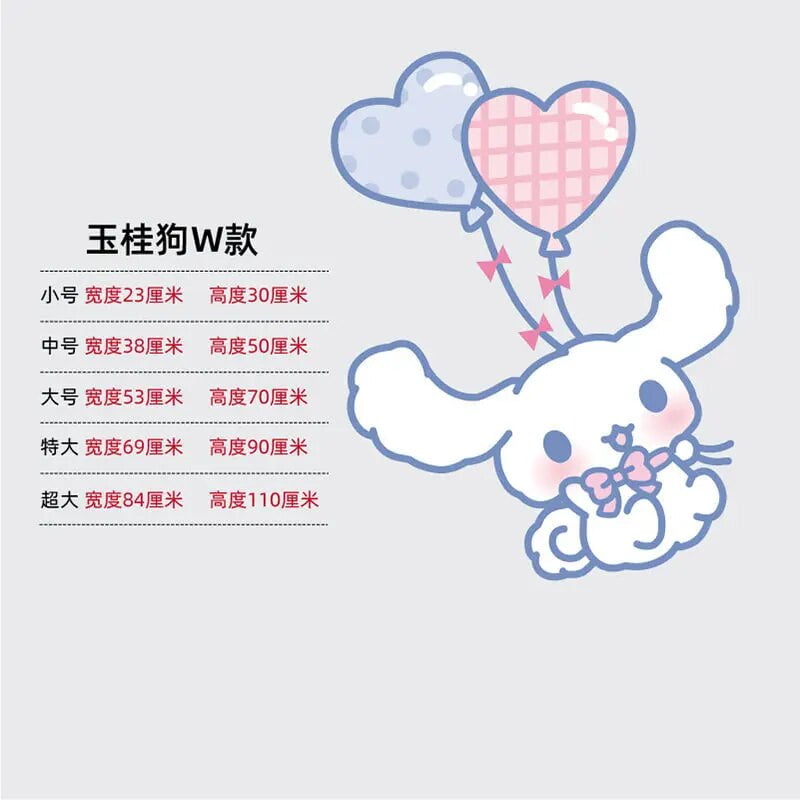Sanrio Cinnamoroll Wall Paper Cartoon Anime Cinnamoroll Wall Sticker ...