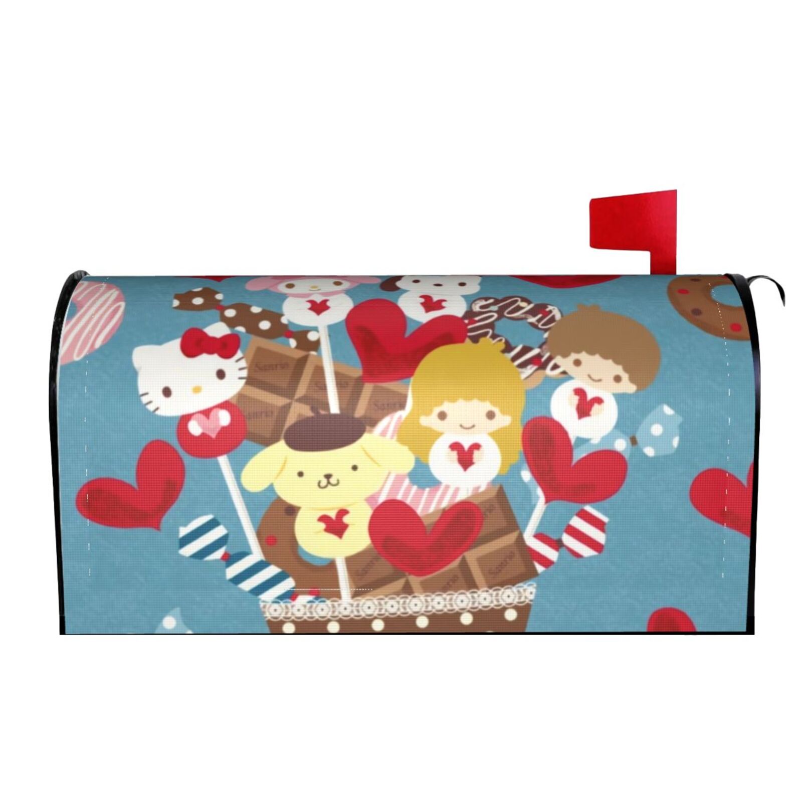 Sanrio-Cinnamoroll White Day Cartoon Character Mailbox Cover Magnetic ...