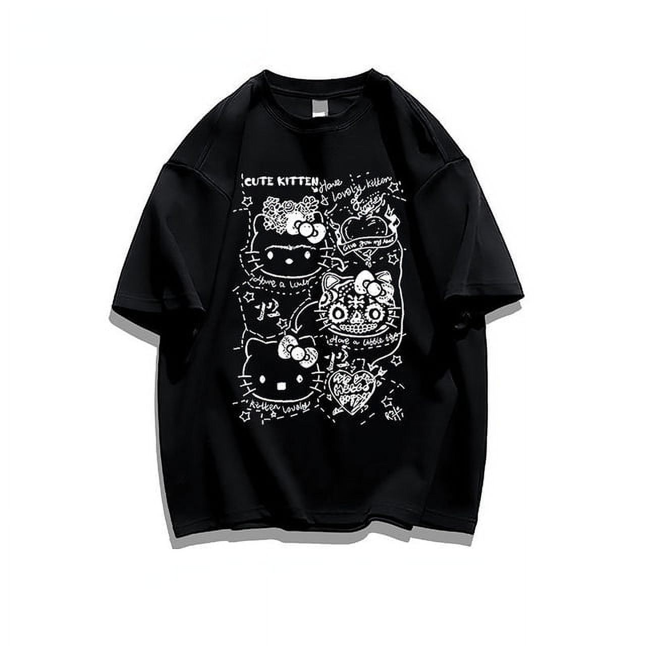 Sanrio Clothes Hello Kitty New Graffiti Design Summer Short Sleeve T ...