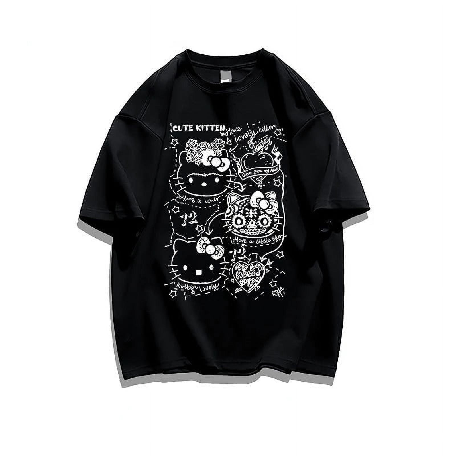 Sanrio Clothes Hello Kitty New Graffiti Design Summer Short Sleeve T ...