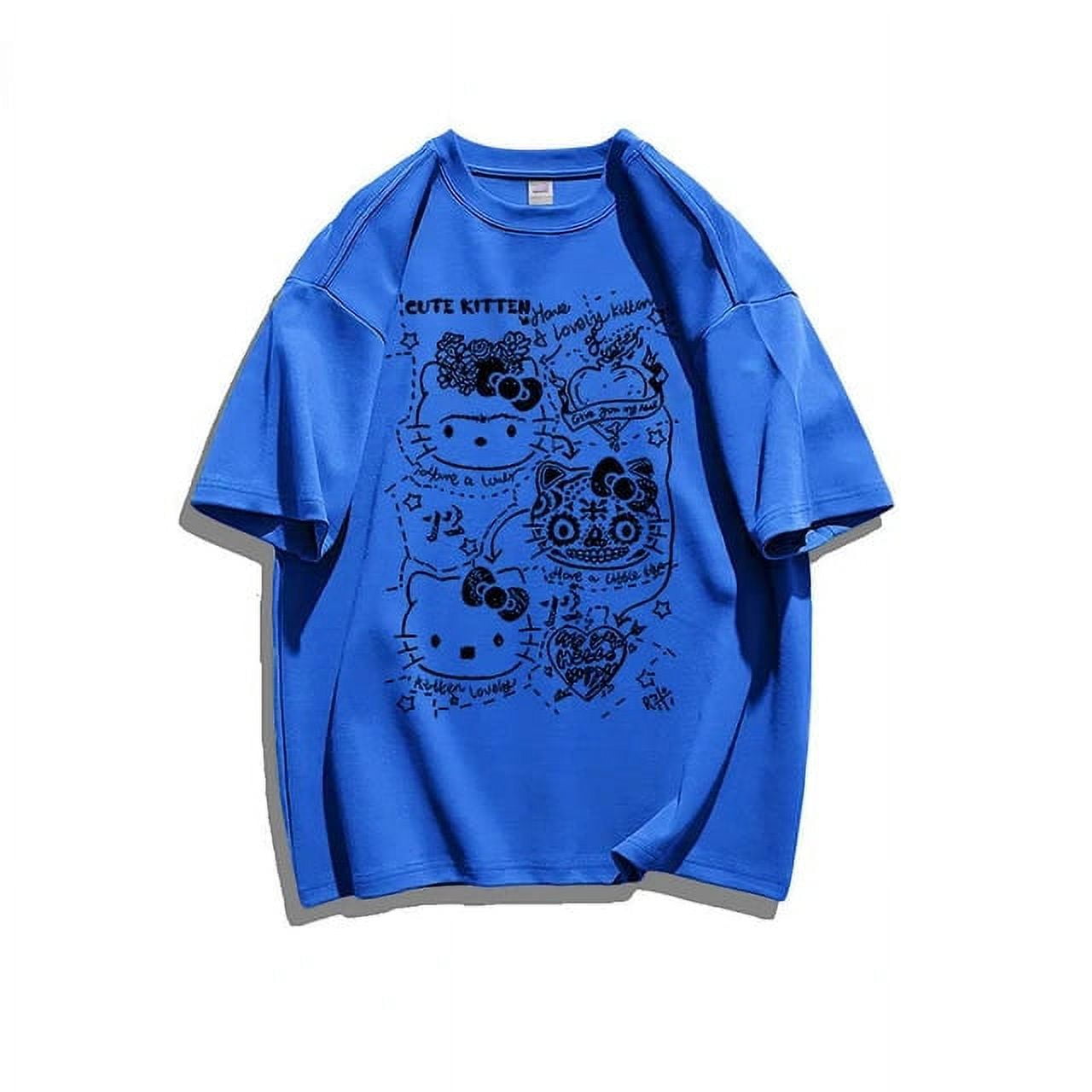 Sanrio Clothes Hello Kitty New Graffiti Design Summer Short Sleeve T ...