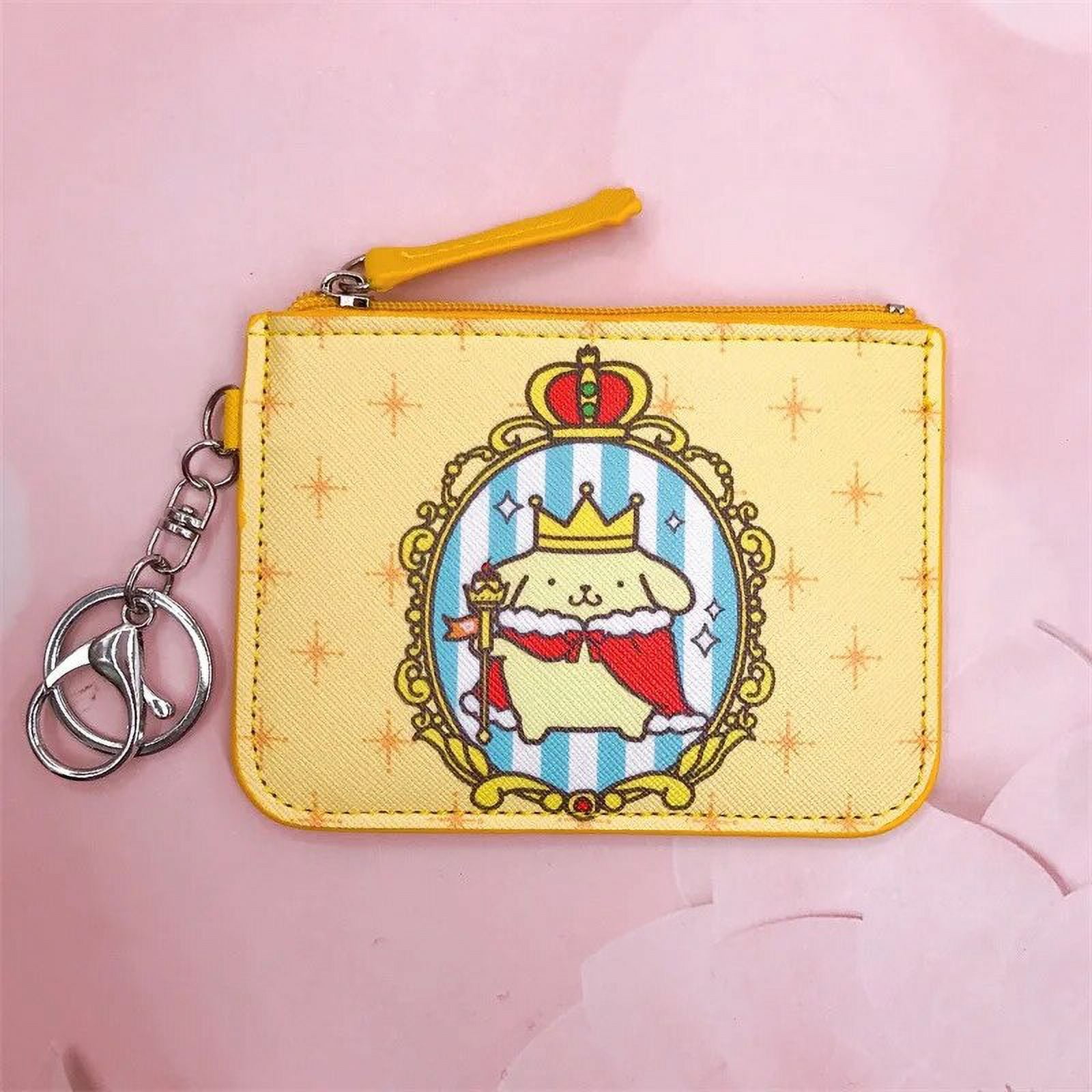 Sanrio Coin Purse Kawaii Hello Kitty Kuromi Cinnamoroll Pompompurin Pu ...