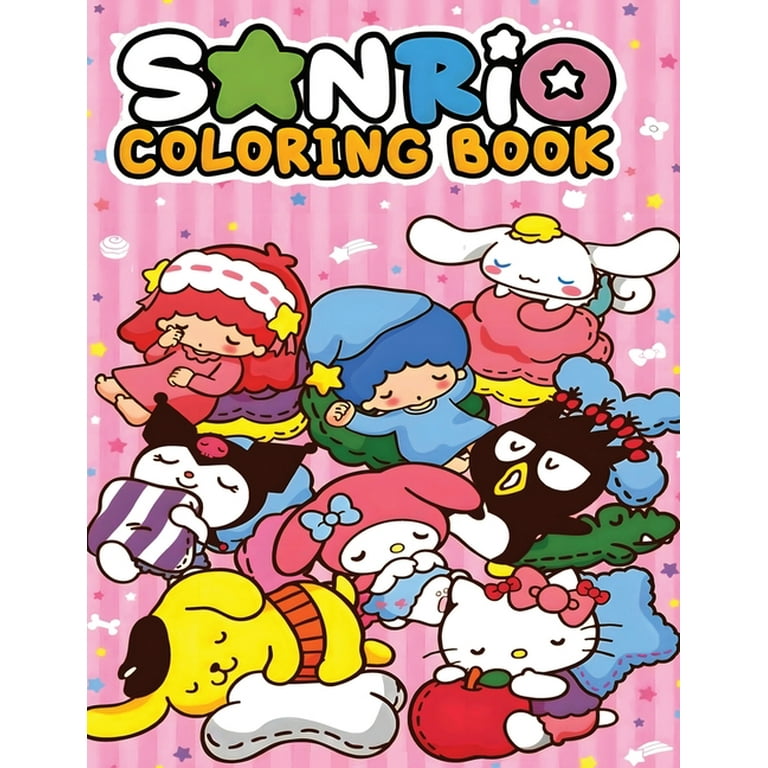 sanrio my melody coloring book