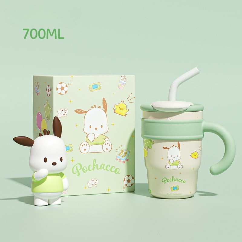 Sanrio Cup Hello Kitty Kuromi Mymelody Cinnamoroll Pachacco Pom Pom ...