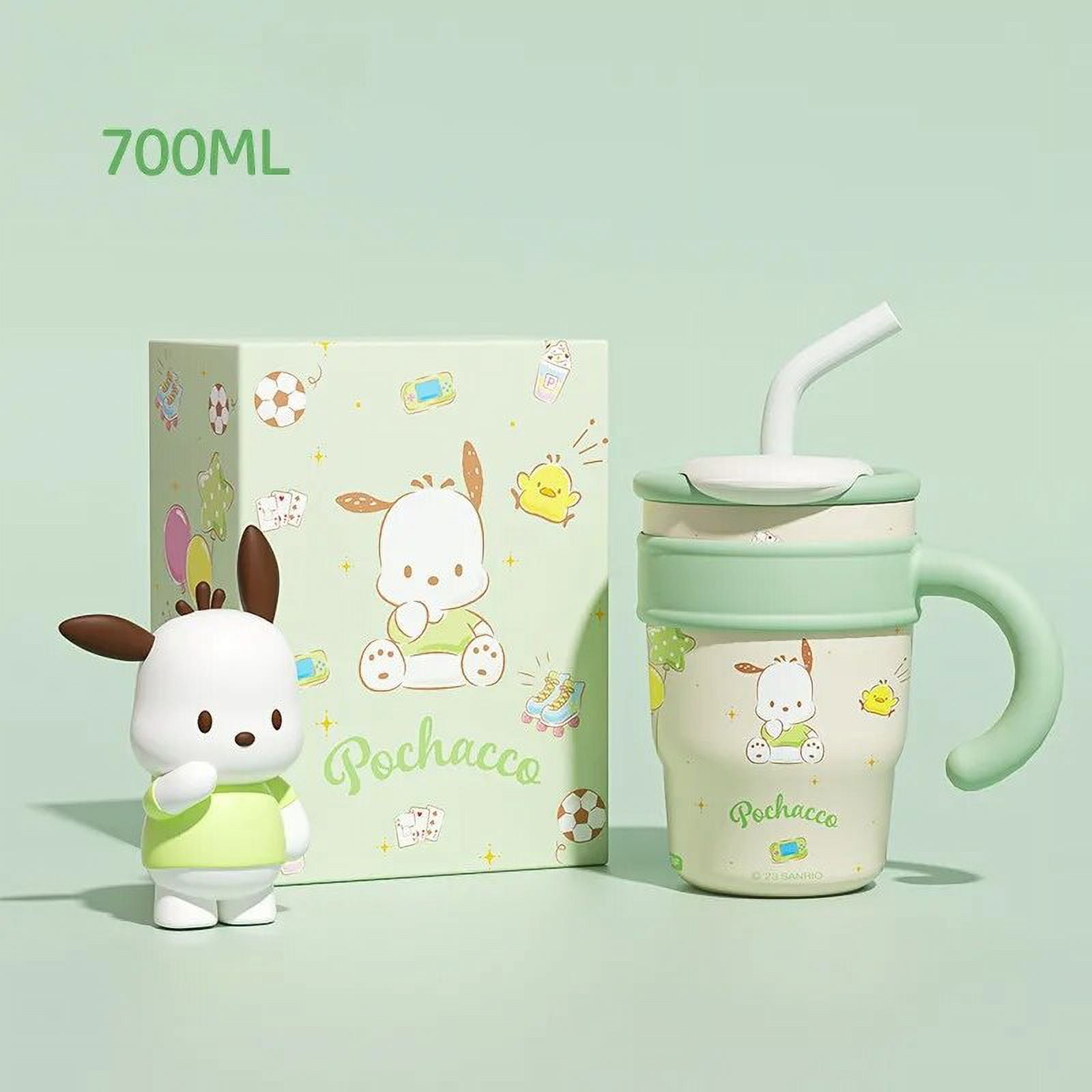 Sanrio Cup Hello Kitty Kuromi Mymelody Cinnamoroll Pachacco Pom Pom ...