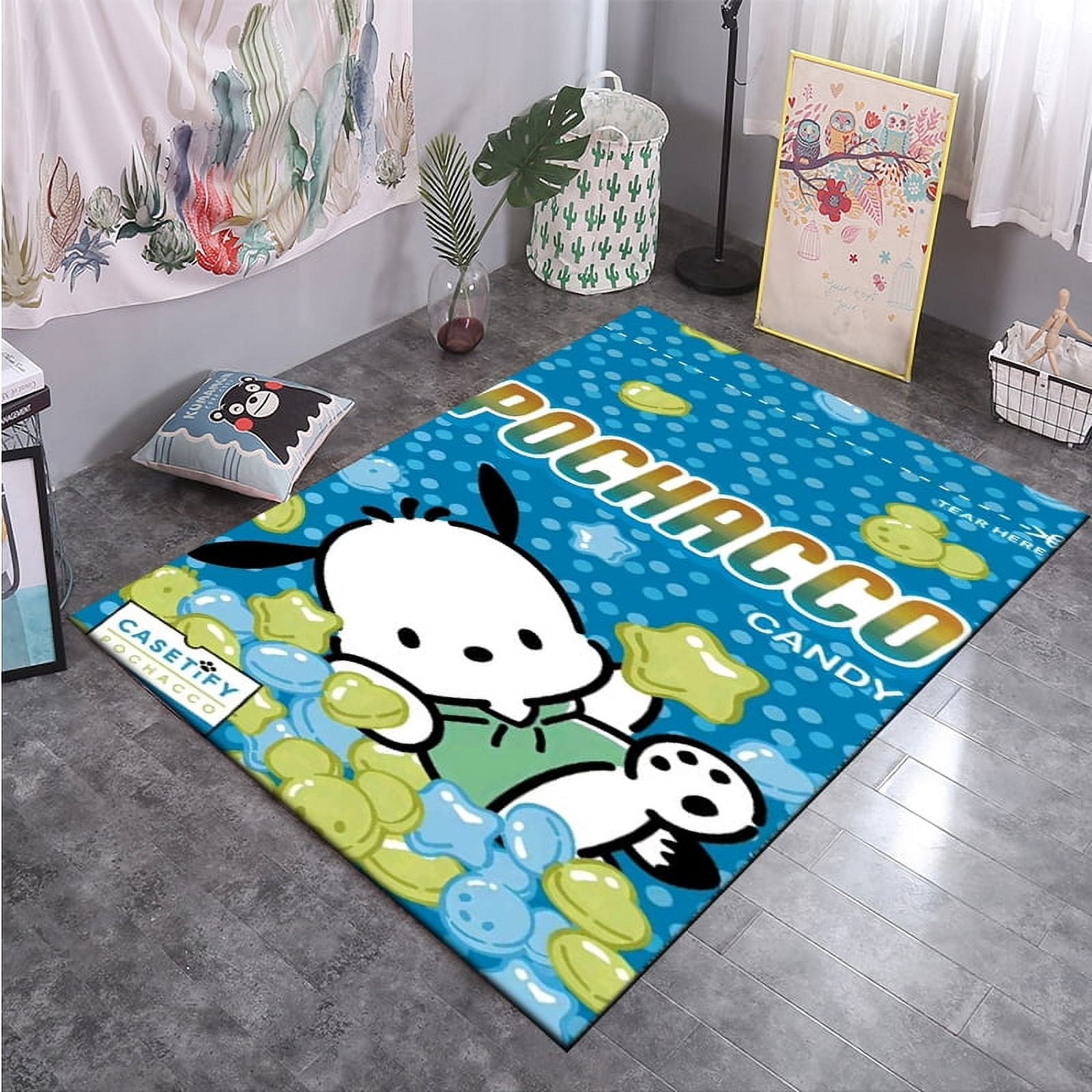 Sanrio Cute Cartoon Rug Carpet for Living Room Bedroom Home Decor Floor ...
