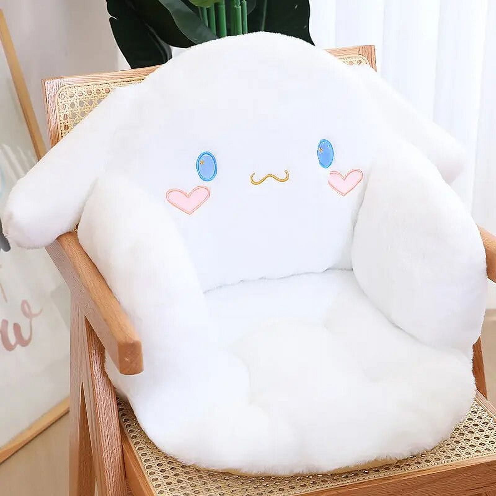 Sanrio Cute Cinnamon Roll Kulomi Small Sofa Plush Fully Surrounded Warm ...
