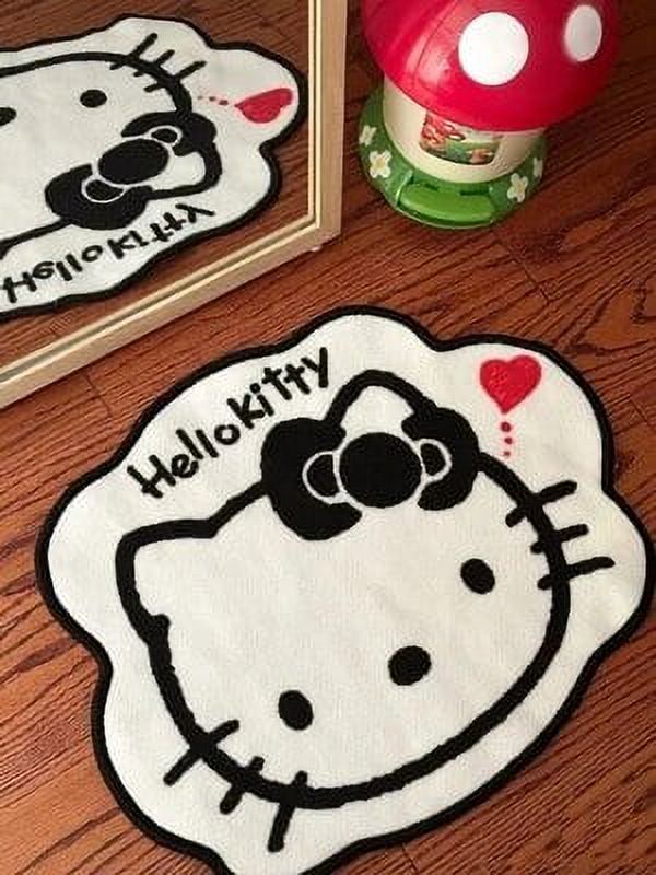 Sanrio Cute Hello Kitty Floor Mat Bedroom Bedside Rugs Decorative ...