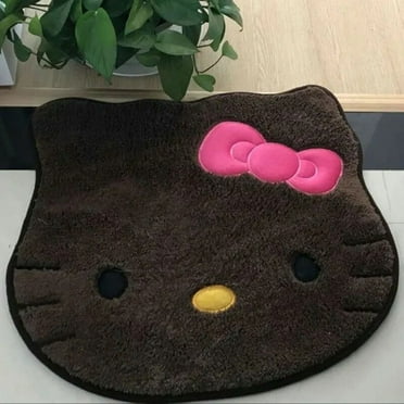 Kawaii Sanrio Hello Kitty Plush Floor Mat Cute Cartoon Non-slip Room ...