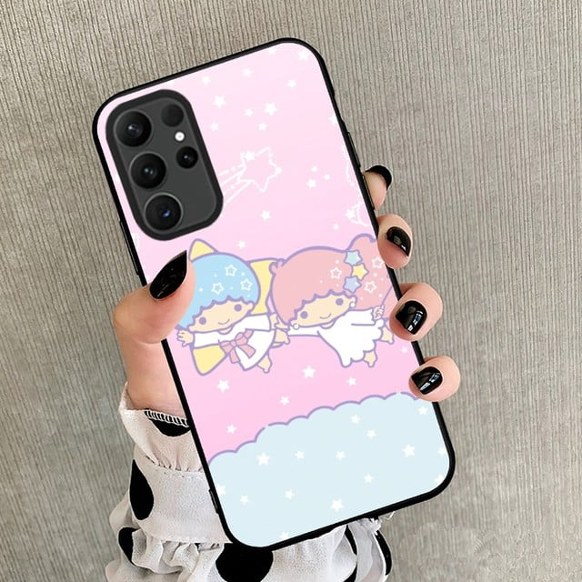 Sanrio Cute Little twin S-stars Phone Case For Samsung Galaxy S24 S22 ...