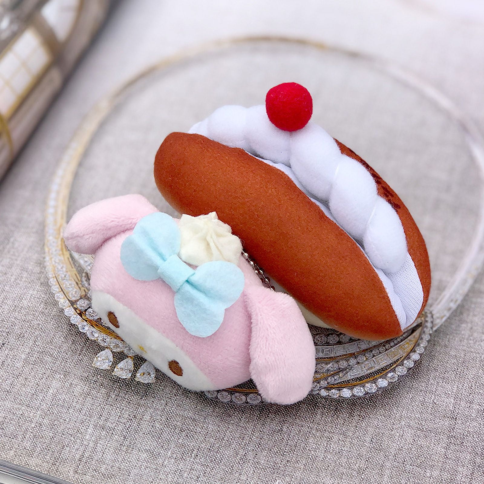 Sanrio Cute Mini Bread Series Kuromi Melody Cinnamoroll Hello Kitty ...