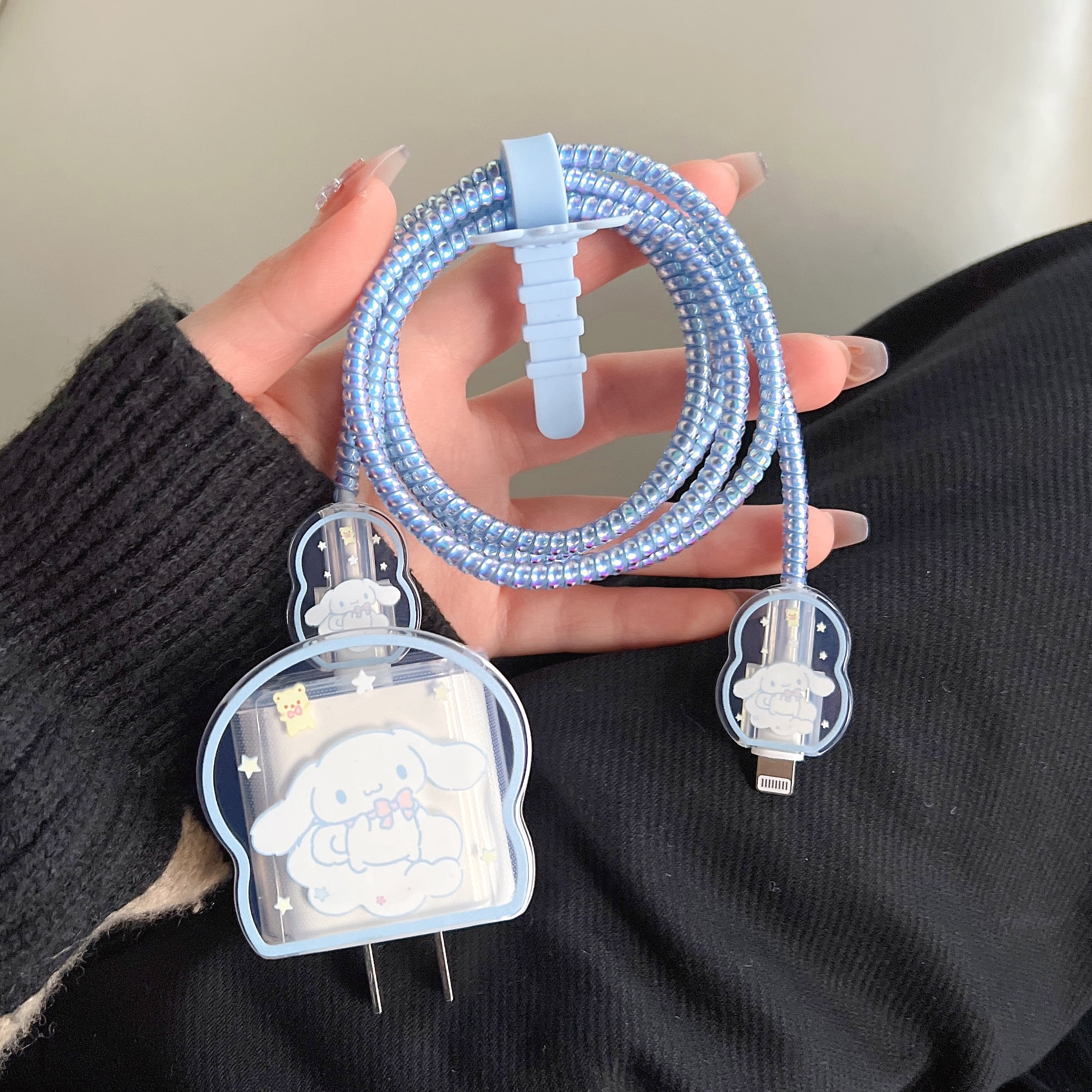 Sanrio Data Line Protector Four-piece Suit Cable Protective Cover For ...