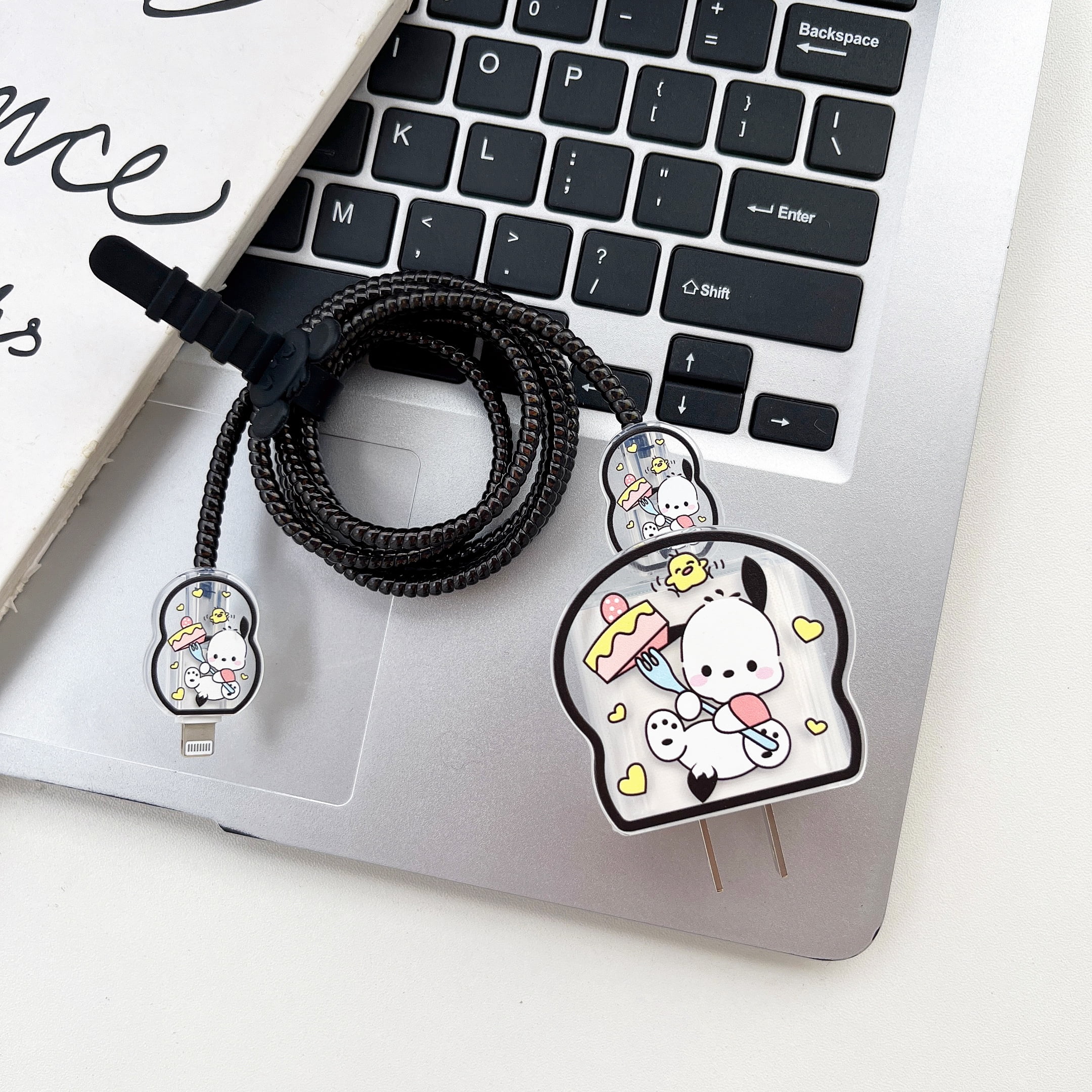 Sanrio Data Line Protector Four-piece Suit Cable Protective Cover For ...
