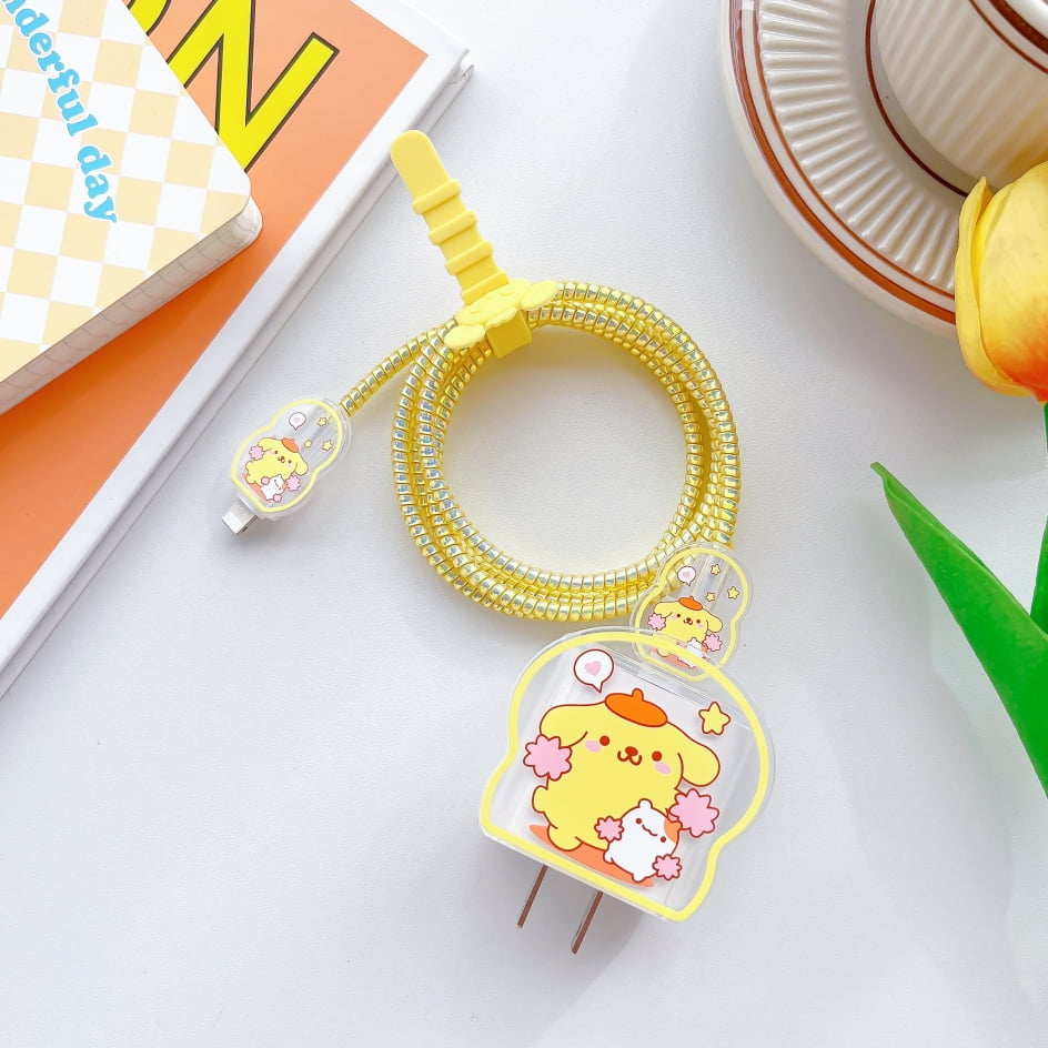 Sanrio Data Line Protector Four-piece Suit Cable Protective Cover For ...