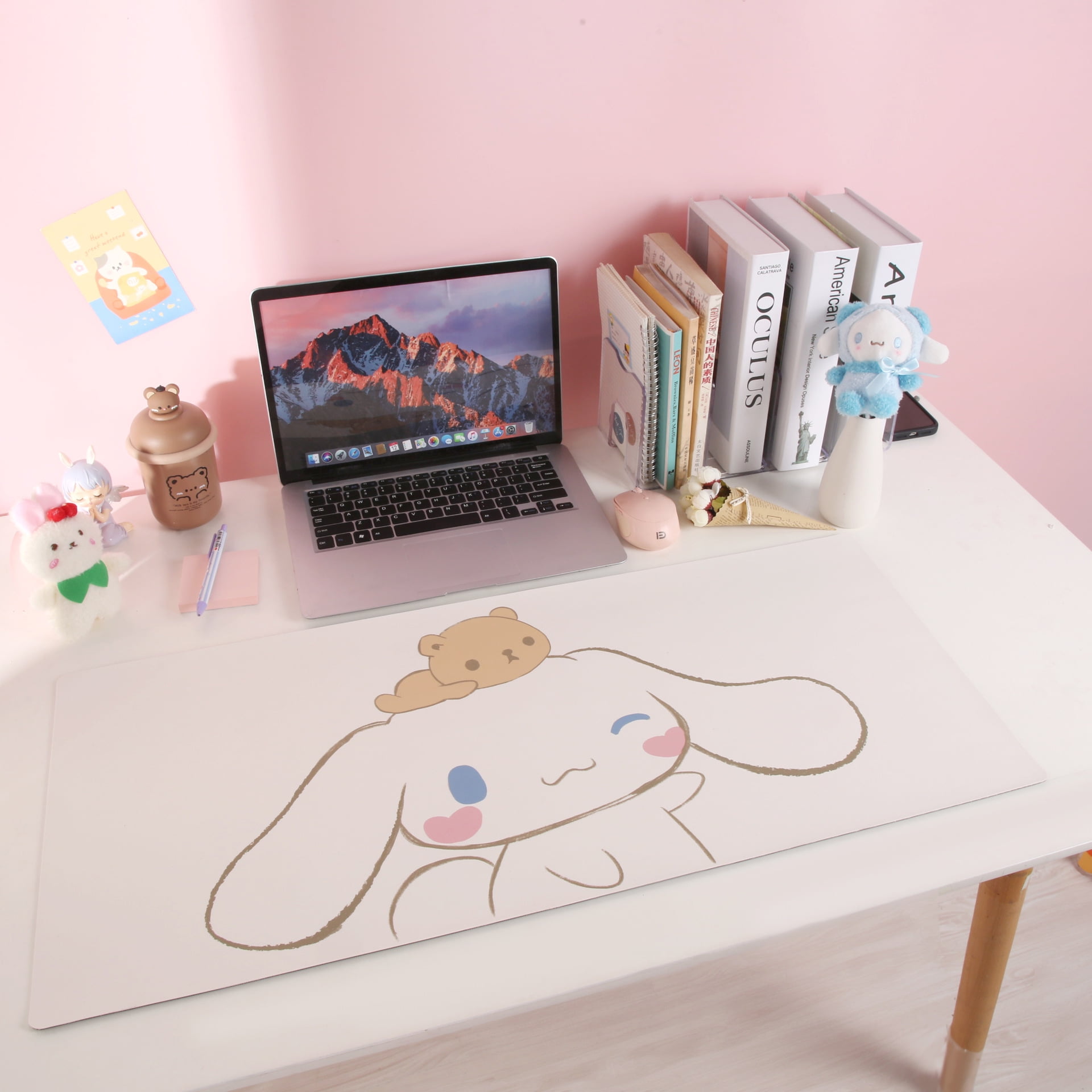 Sanrio Desk Mat 30*60cm Office Hello Kitty Melody Kuromi Cinnamoroll ...