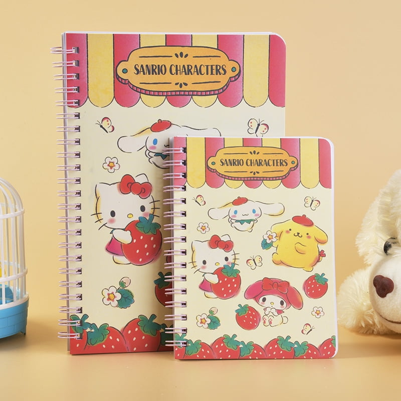 Sanrio Doraemon HelloKitty Cinnamoroll A5 A6 Notebook Anime Cartoon ...