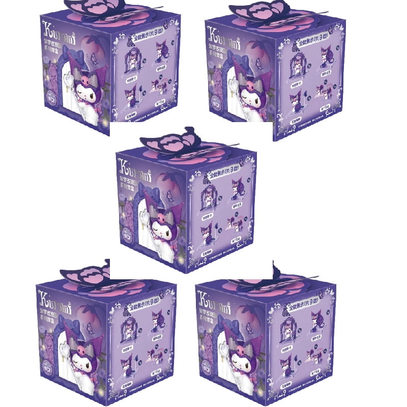 Sanrio Dream Rose Garden Kuromi Blind Box Handmade Doll Cute Desktop ...
