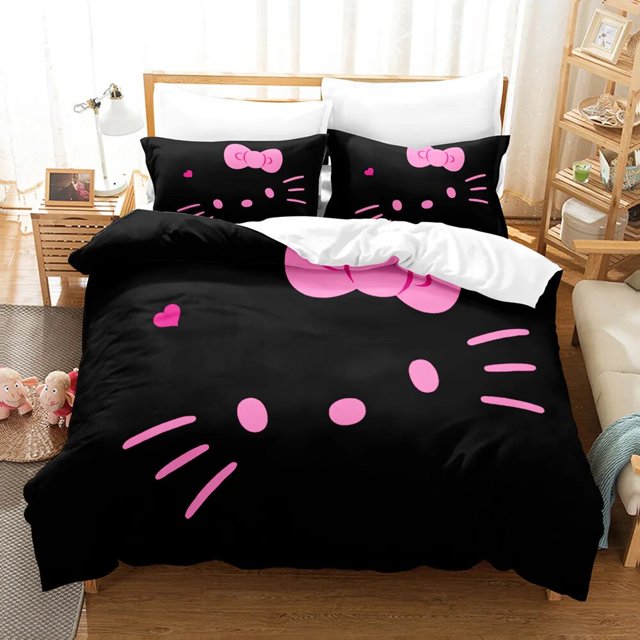 lisa lee Sanrio Anime Hello Kitty Duvet Bedding Sets, Twin - Walmart.com