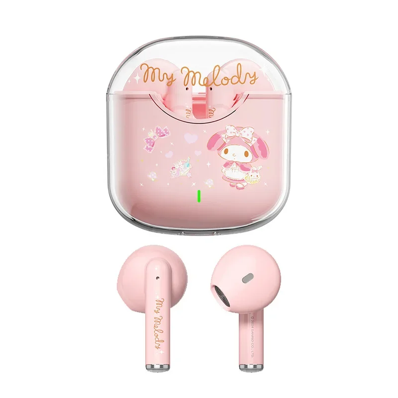 Sanrio Earbuds BL19 Hello Kitty Bluetooth 5.4 Earphones Cute Kuromi TWS ...