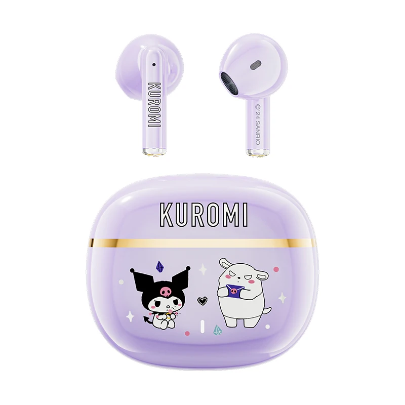 Sanrio Earbuds Kuromi Bluetooth 5.4 Headphones Cute Hello Kitty ...