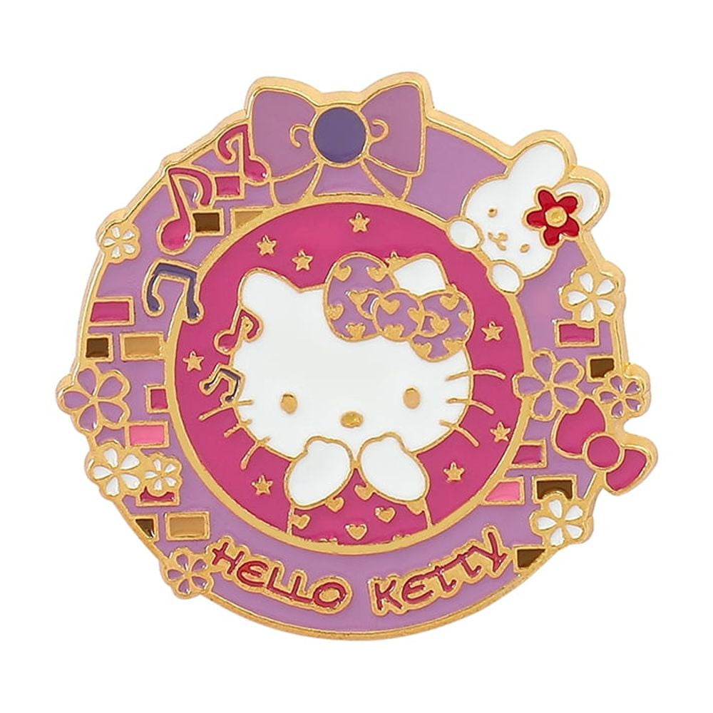 Sanrio Enamel Pins For Backpack Cute Cartoon Hello Kitty Brooches For
