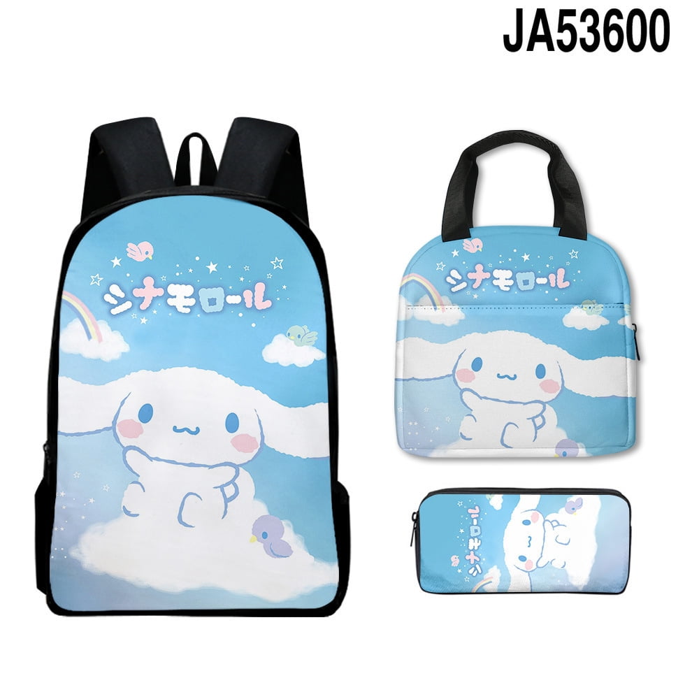 Sanrio Family Cinna-moroll Backpack - Cartoon Backpack, Lunch Bag ...