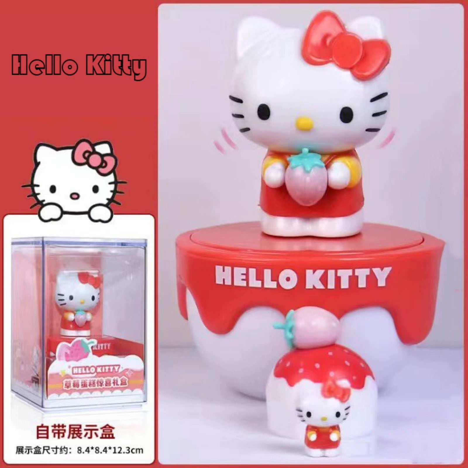 Sanrio Figures Toy Hello Kitty My Melody Kuromi Cartoon Series Anime ...