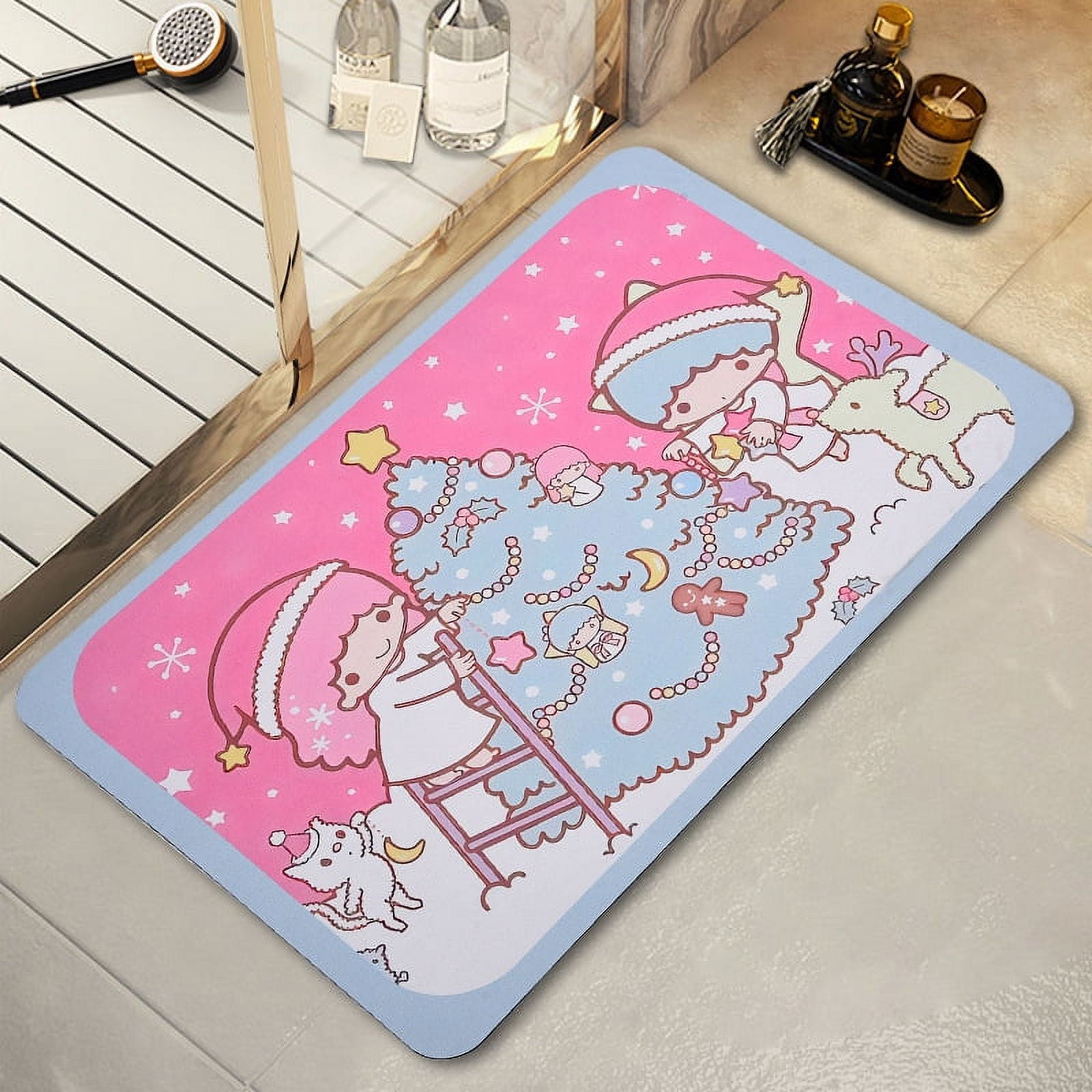 Sanrio Floor Mat Kuromi Kawaii My Melody Cartoon Cute Decoration Carpet ...