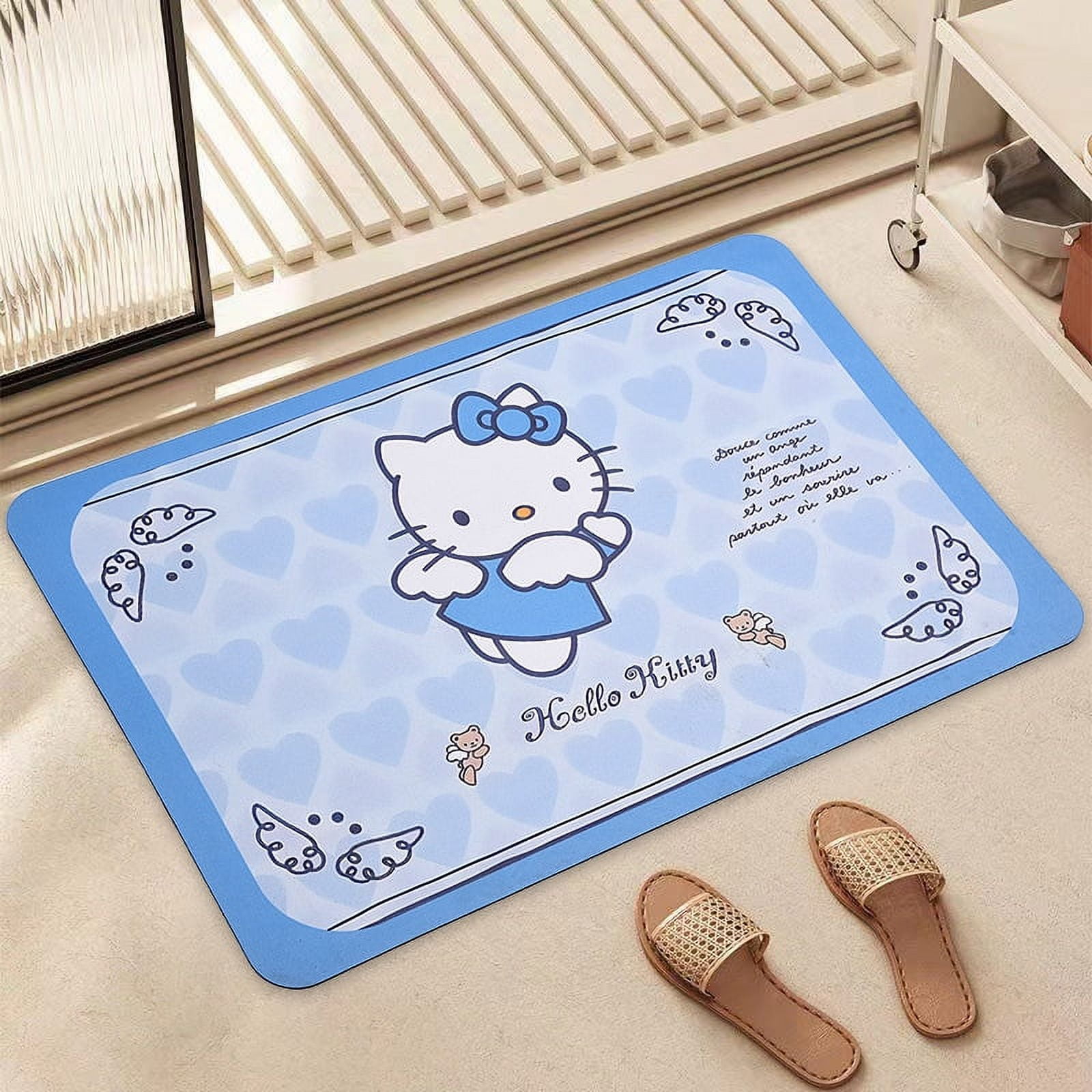 Sanrio Floor Mat Kuromi Kawaii My Melody Cartoon Cute Decoration Carpet ...