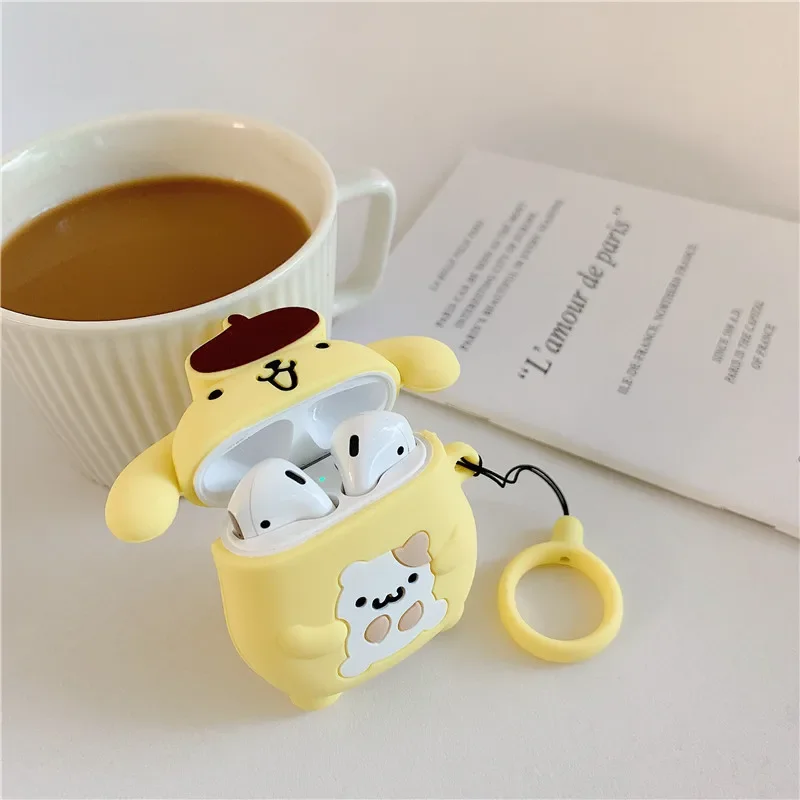 Sanrio For Airpods Pro Case,Pompom Purin For Airpods 3 Case,Cinnamoroll ...