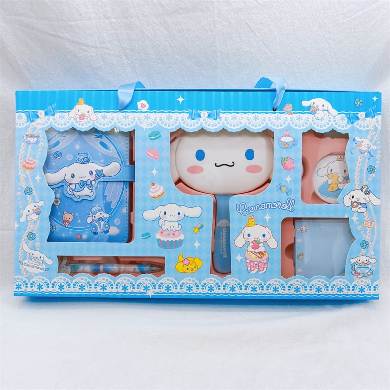 Sanrio Gift Box Hellokitty Cinnamoroll Cartoon Notebook Combination ...