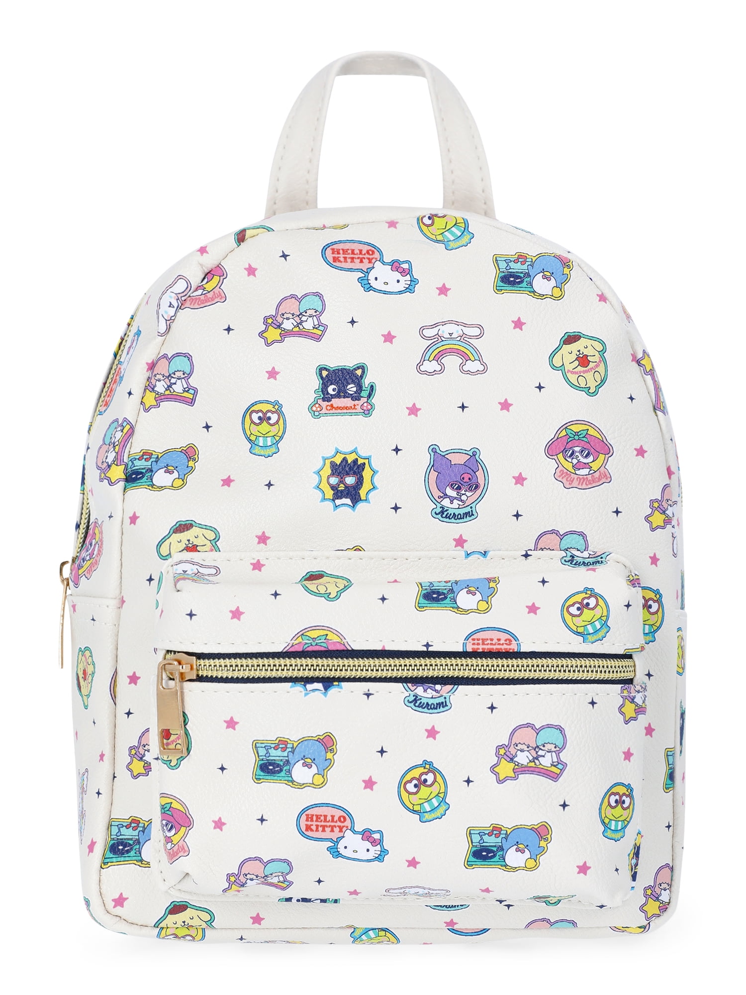 Sanrio Girl's Hello Kitty and Friends Mini Backpack, Off-White ...
