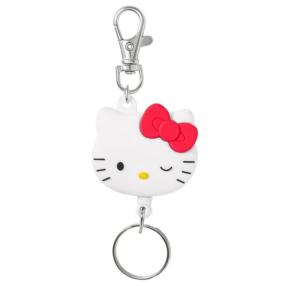Sanrio Girl's Tween Hello Kitty Retractable ID Badge Reel Holder with ...