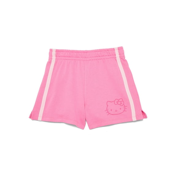Sanrio Hello Kitty Girls French Terry Shorts, Sizes 4-16 - Walmart.com